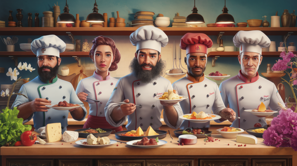 Lyon et ses chefs : portraits de talentueux cuisiniers - Exposition Lyon