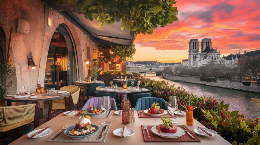 Restaurants insolites à lyon : un dîner hors normes - Exposition Lyon